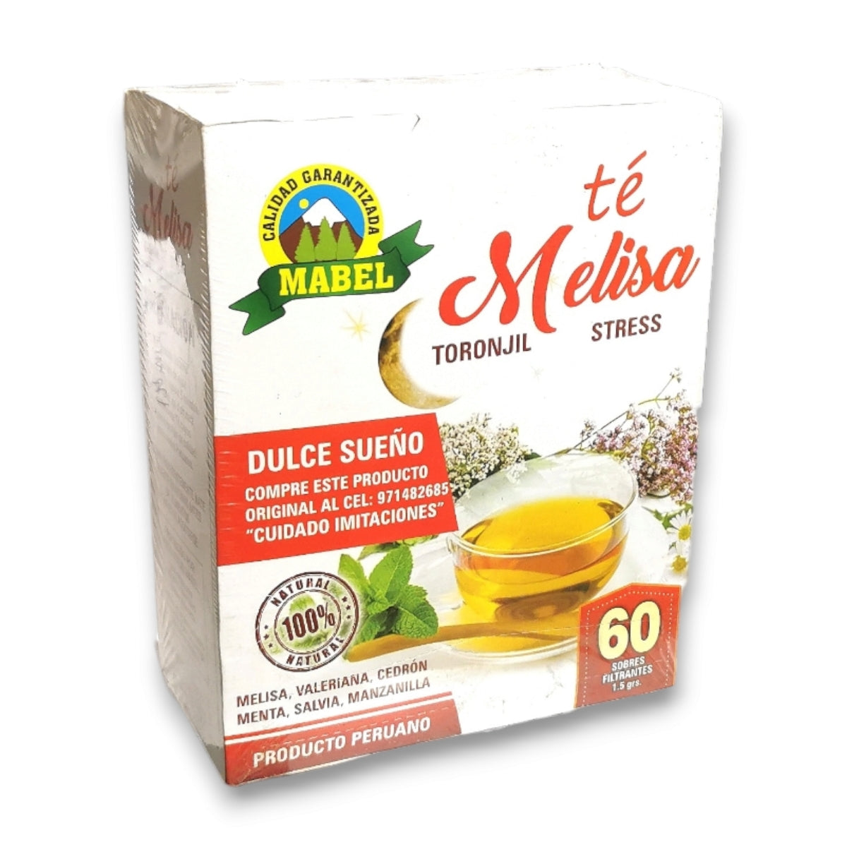 Té de Melisa Toronjil 60 bolsitas – Almayun